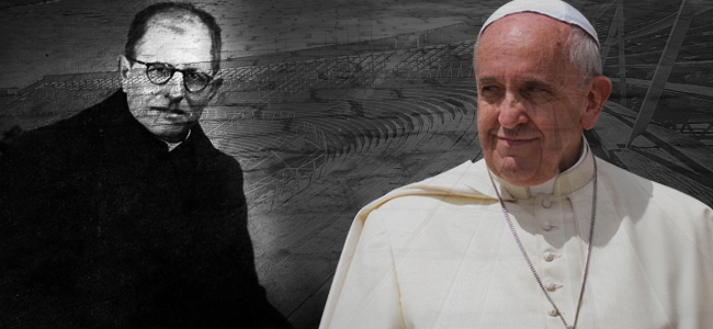 Francisco recordó al Padre Massa